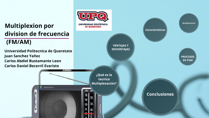 Multiplexion por division de frecuencia by Carlos Abdiel Bustamante ...