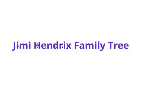 Jimi Hendrix Family Tree by Alexis Thurman on Prezi