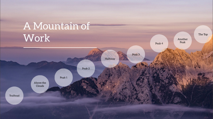 A Mountain of Work by ethan bruemmer on Prezi