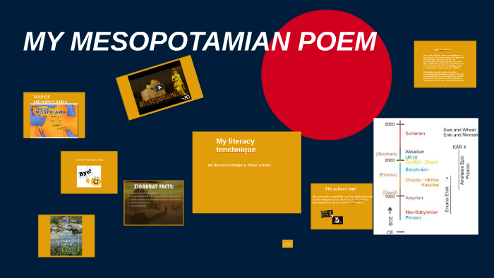 MY MESOPOTAMIAN POEM by Kevannah Stepp on Prezi