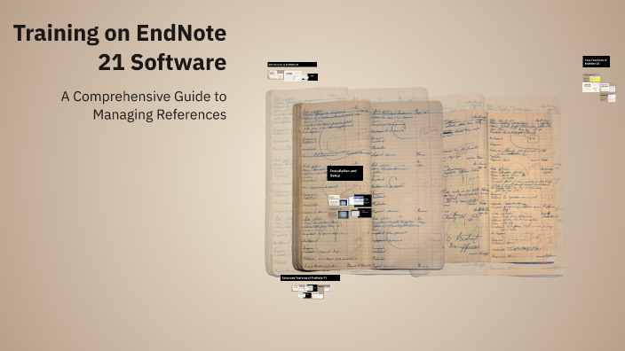 Training on EndNote 21 Software by FA NA on Prezi