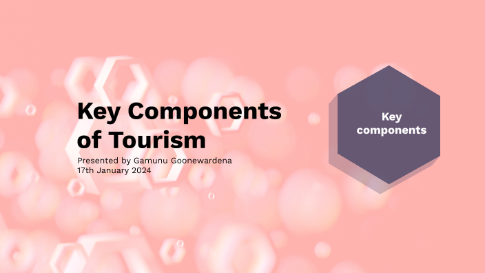 17th January Key Components of Tourism by Duly Monroe on Prezi
