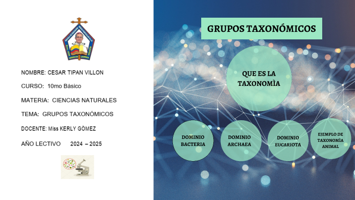 LA TAXONOMÍA by Cesar Tipan on Prezi