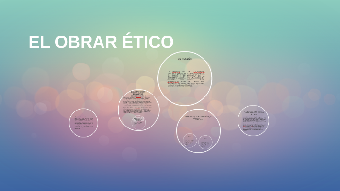 EL OBRAR ÉTICO by carlos gordillo on Prezi