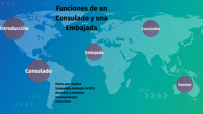 Funciones de un Consulado y una Embajada by GABINO SALAYANDIA ANDRADE ...