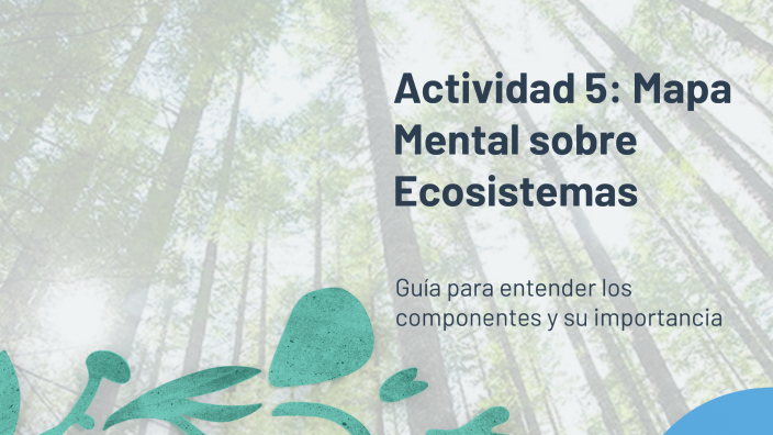 Actividad 5: Mapa Mental sobre Ecosistemas by Maria Fernanda Bofill Castillo on Prezi