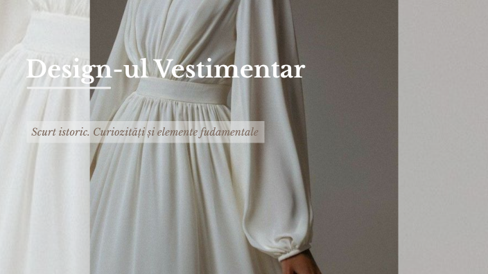 Design Vestimentar - material didactic, clasa a 7 a Avram Iancu Cluj ...