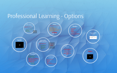 Professional Learning - Options by Mark Heuston