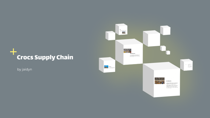 Crocs Supply Chain by Jaidyn Roberts on Prezi