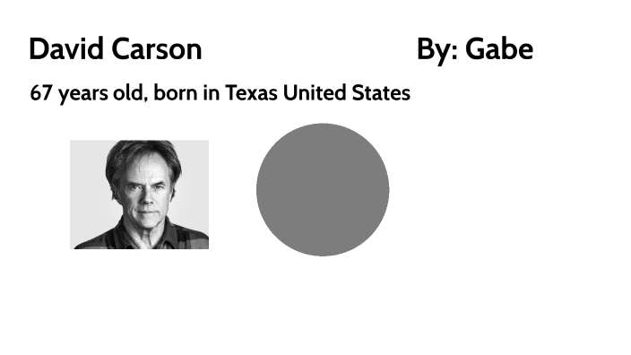 David Carson by Gabriel Trindade on Prezi