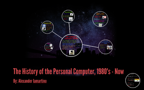 The History of the Personal Computer 1980's - Now by Alex Iamartino on ...