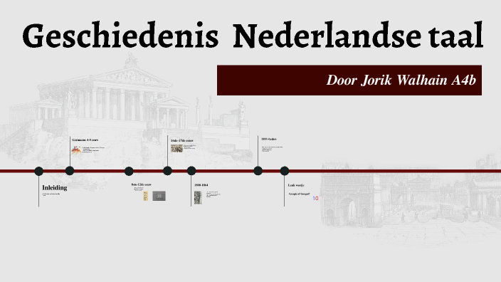 History of Dutch Language by Claudia Walhain on Prezi