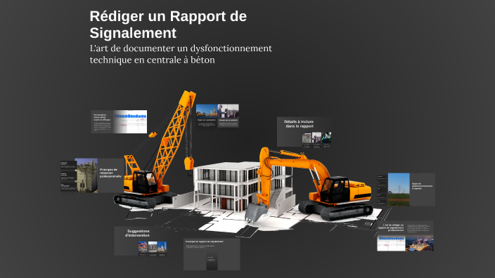 Rédiger un Rapport de Signalement by abou cisse on Prezi