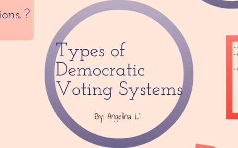 Types of Democratic Voting Systems by Angelina Li on Prezi