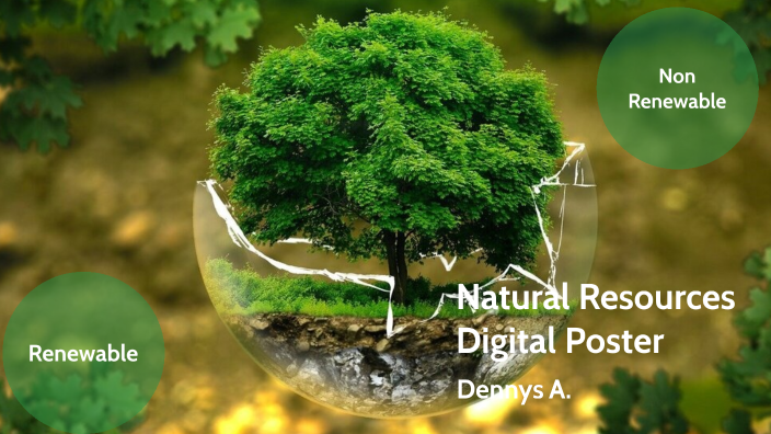 Natural Resource Digital Poster by Dennys Adames on Prezi