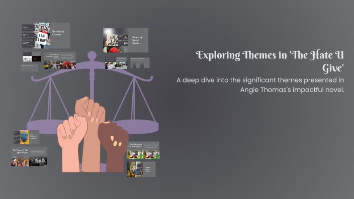 Exploring Themes in 'The Hate U Give' by Anthony on Prezi