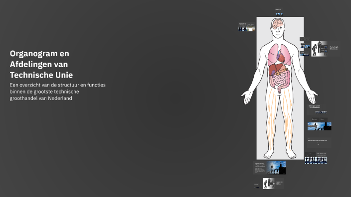Organogram en Afdelingen van Technische Unie by Steffie Van diermen on ...