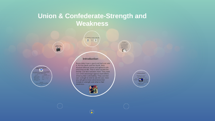 Union & Confederate-Strength and Weakness by Kevin Tran on Prezi