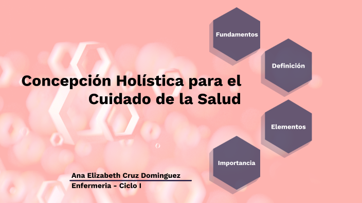 Concepción Holística para el Cuidado de la Salud by MANUEL ORLANDO ...
