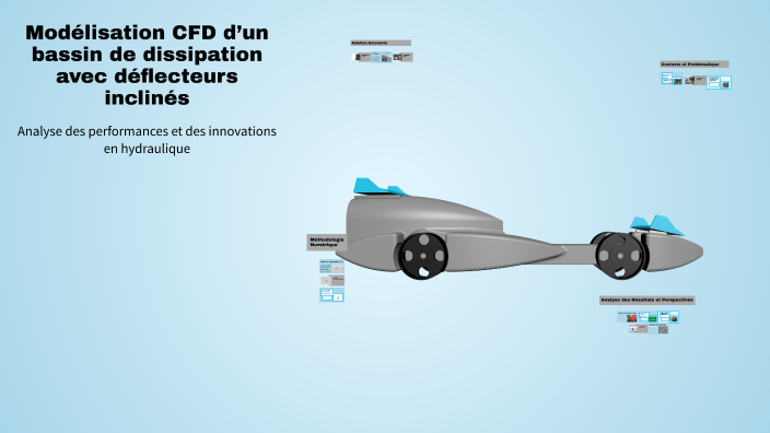 Modélisation CFD d’un bassin de dissipation avec déflecteurs inclinés ...