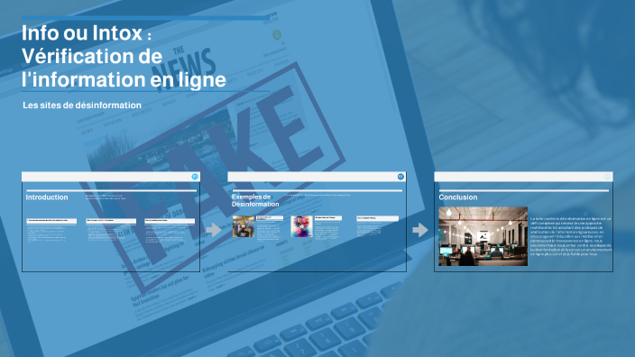 Info ou intox : comment vérifier l'information sur le Web ? Les sites ...