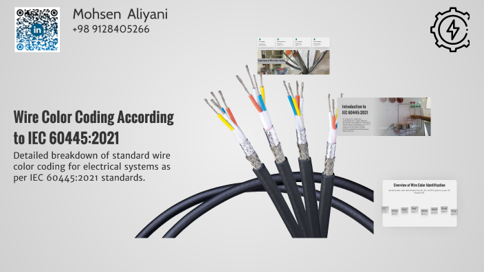 Wire Color Coding According to IEC 60445:2021 by sina aliani on Prezi
