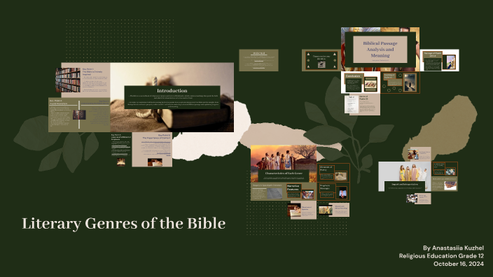 Literary Genres of the Bible by anastasiia kuzhel on Prezi