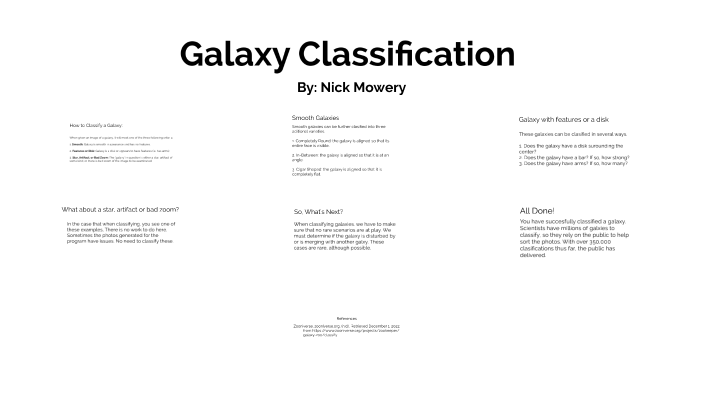 Galaxy Classification by Nick Mowery on Prezi
