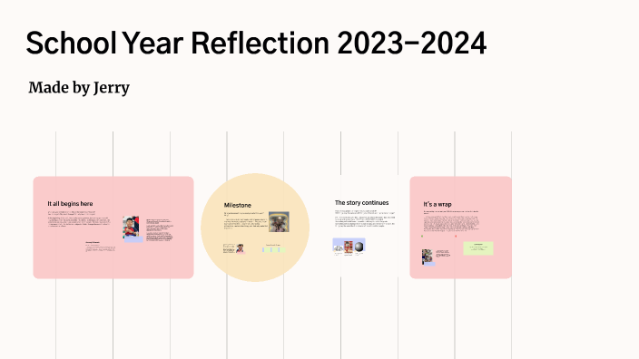 School Year Reflection 2023-2024 by Minh Lê Vương Thái on Prezi
