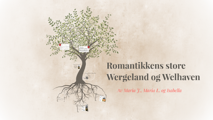 Romantikkens store Wergeland og Welhaven by Isabella Hansen on Prezi