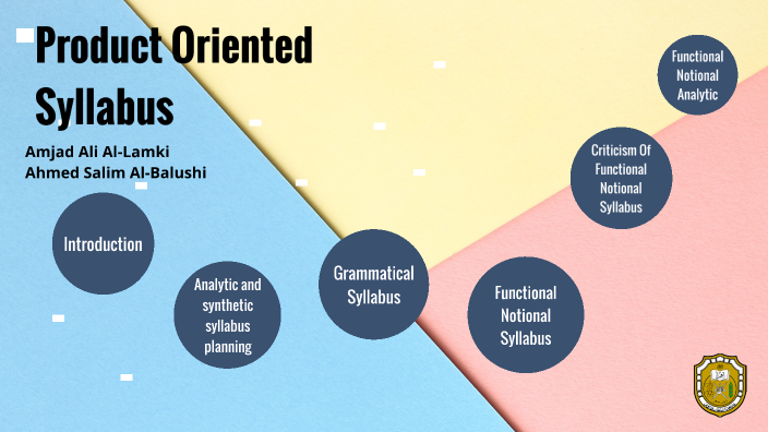 Product Oriented Syllabus by Alex ‎ on Prezi
