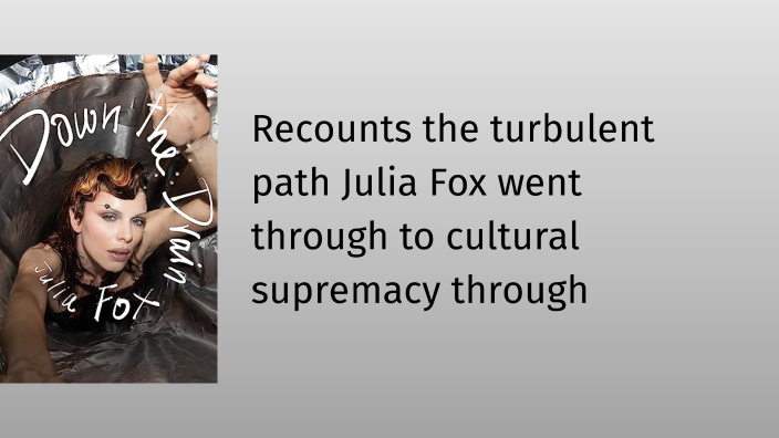 Down The Drain by Julia Fox by Vira A.V on Prezi