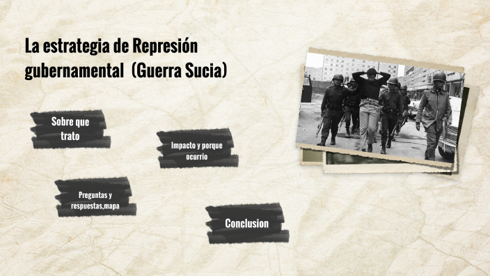 GUERRA SUCIA by Ofelia Smith on Prezi