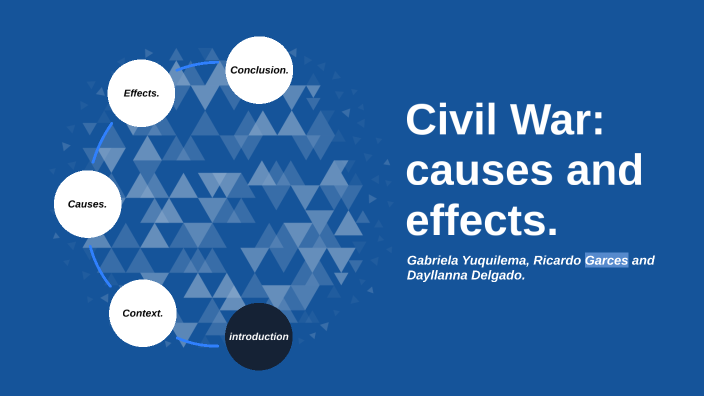 Civil War: causes and effects. by dayllanna delgado on Prezi