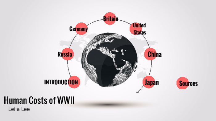 Human Costs of WWii by Leila Lee on Prezi