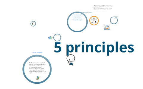 5 principles by Sarah Gebeke on Prezi