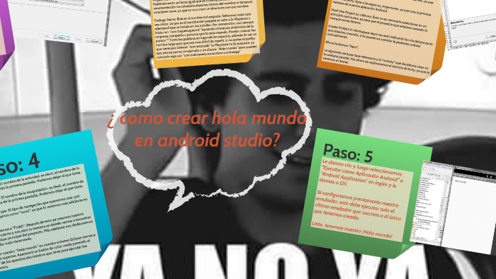 ¿como crear HOLa mundo en android studio? by Kevin Crystiam Melo Diaz ...