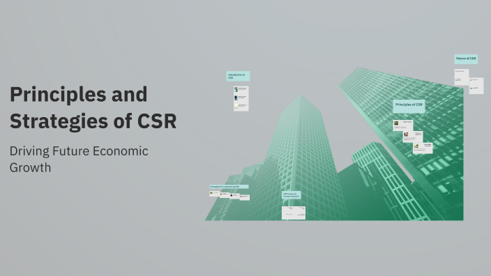 Principles and Strategies of CSR by Preety Maity on Prezi