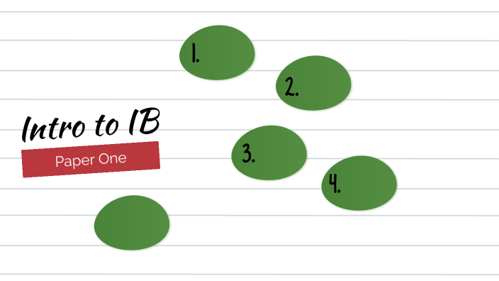 IB Paper One by David Mitiguy on Prezi