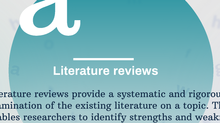 Understanding literature reviews by Madeline Petrillo on Prezi