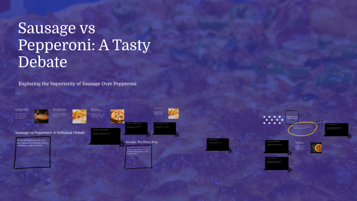 Sausage vs Pepperoni by Jessica Helt on Prezi