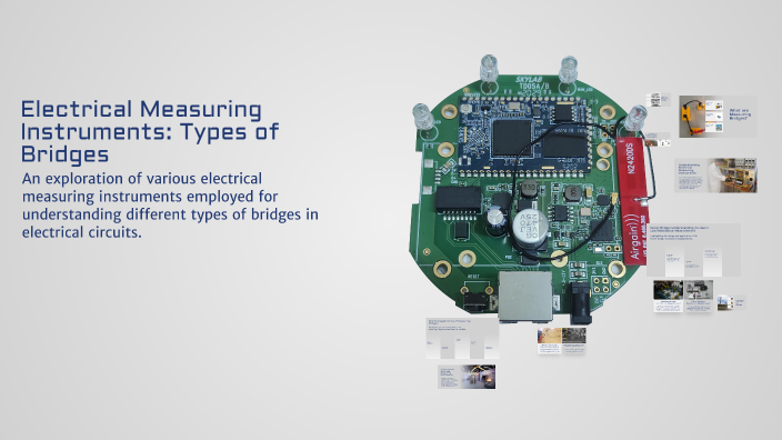 Electrical Measuring Instruments: Types of Bridges by Sakshi Raut on Prezi