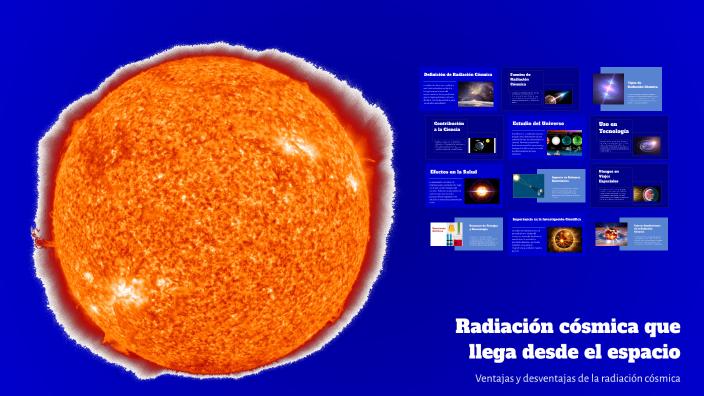 Radiación cósmica que llega desde el espacio by Saraí Mora Ortiz on Prezi