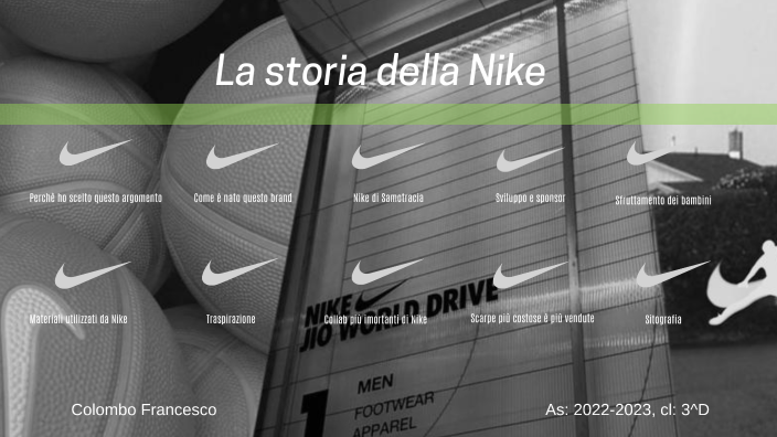 Storia Nike by Francesco Colombo on Prezi