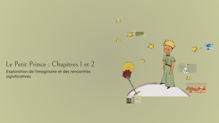 Le Petit Prince : Chapitres 1 et 2 by Muhammad Zubair on Prezi