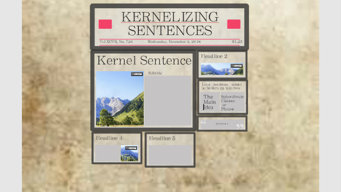 KERNELIZING SENTENCES by Ranjit Aemos Ramos on Prezi