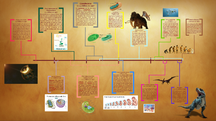 Timeline of The Earth by on Prezi