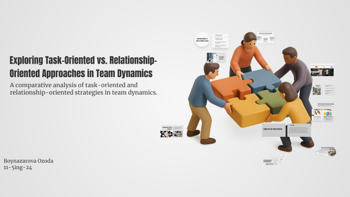 Exploring Task-Oriented vs. Relationship-Oriented Approaches in Team ...