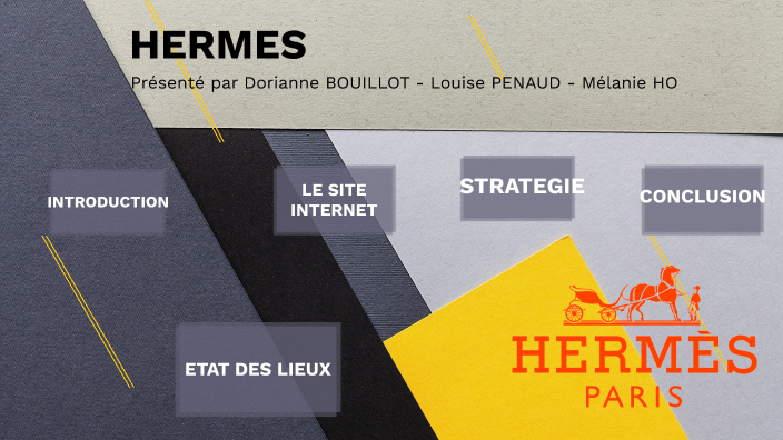 Stratégie digitale - HERMES by Mélanie HO on Prezi
