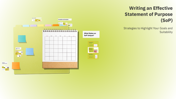 Writing an Effective Statement of Purpose (SoP) by Jeevan Teja on Prezi